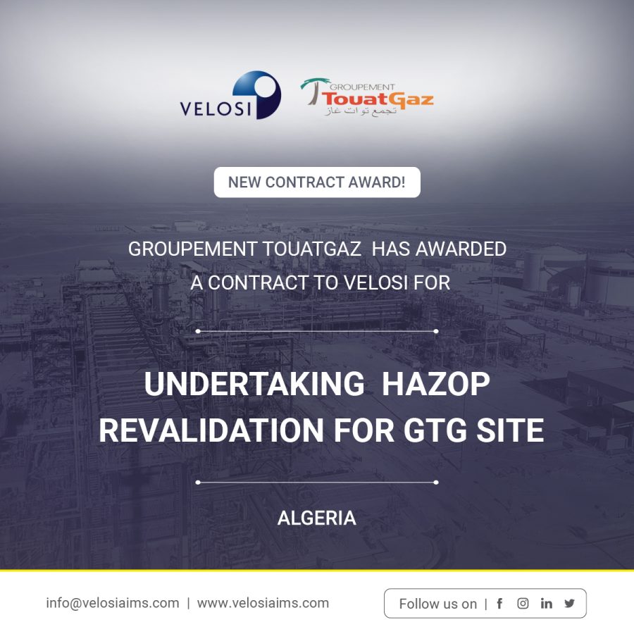 New Contract for HAZOP Revalidation for GTG Sites in Algeria
