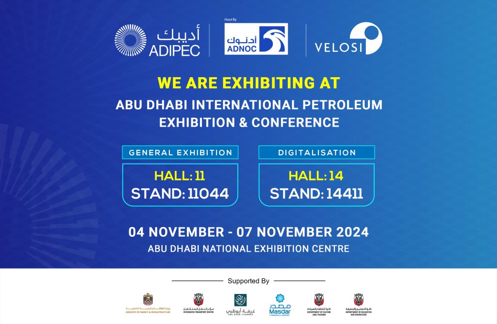 Velosi is excited to exhibit at ADIPEC 2024
